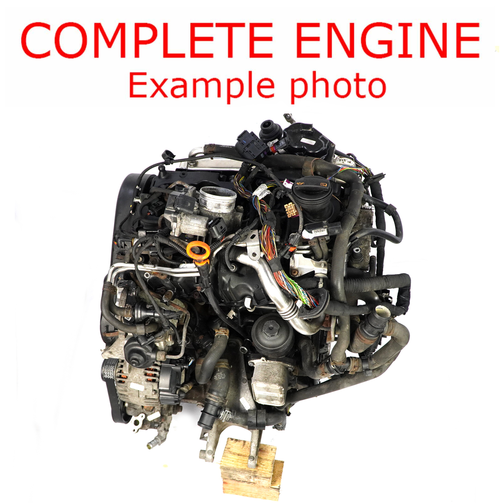 Volkswagen Transporter Multivan T5 T6 2.0 TDI 84HP Bare Engine CAAA ...