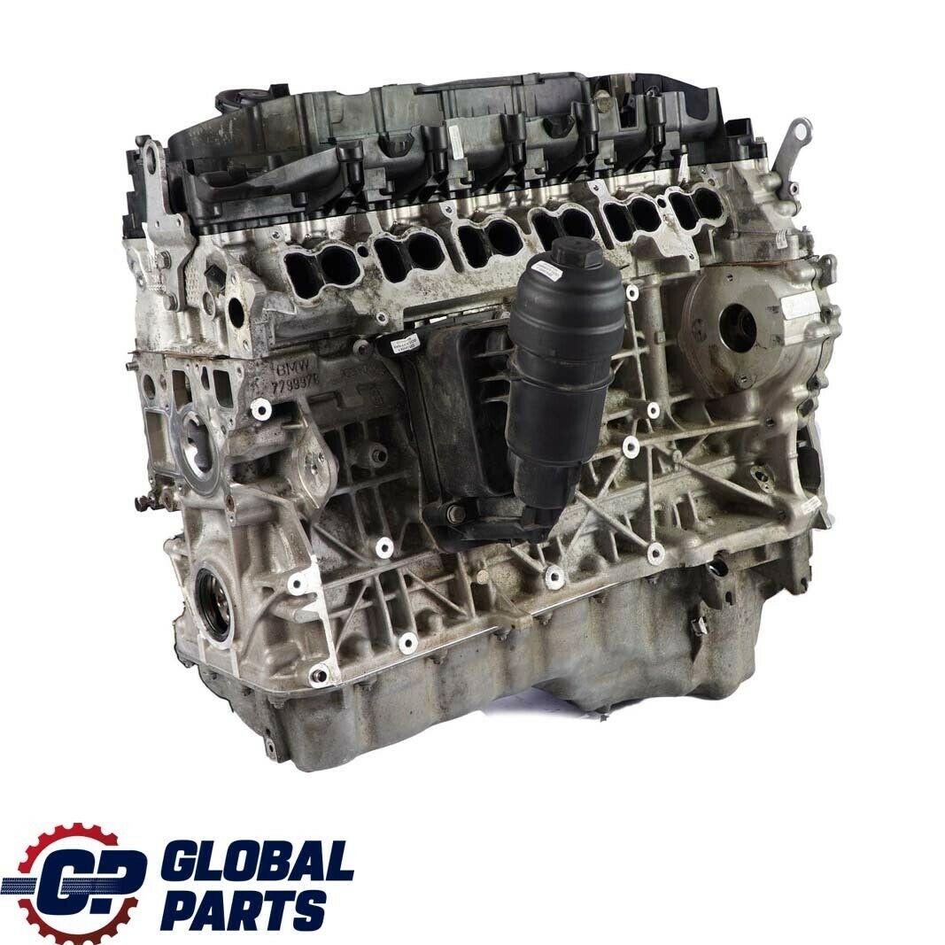 BMW F10 F11 F07 F01 530d 730d N57 Bare Engine N57D30A with 79k miles ...