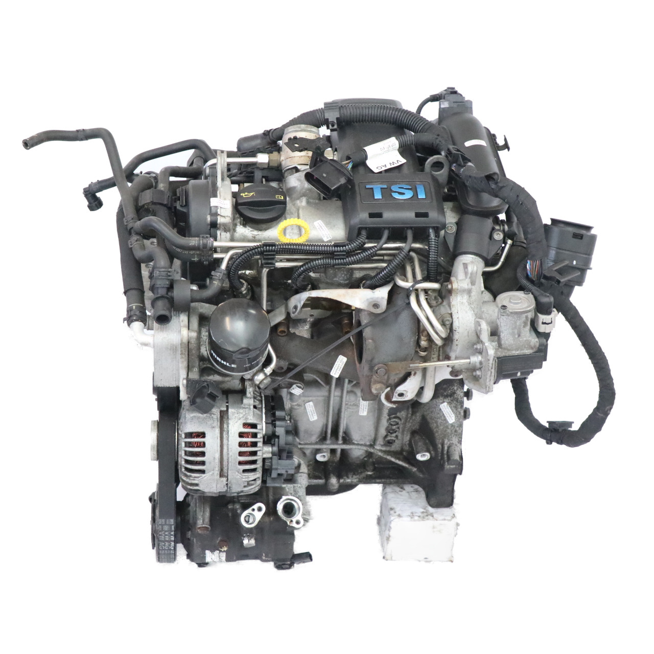 Volkswagen Polo 6R 1.2 TSI 90HP Complete Engine CJZC with 69k miles ...