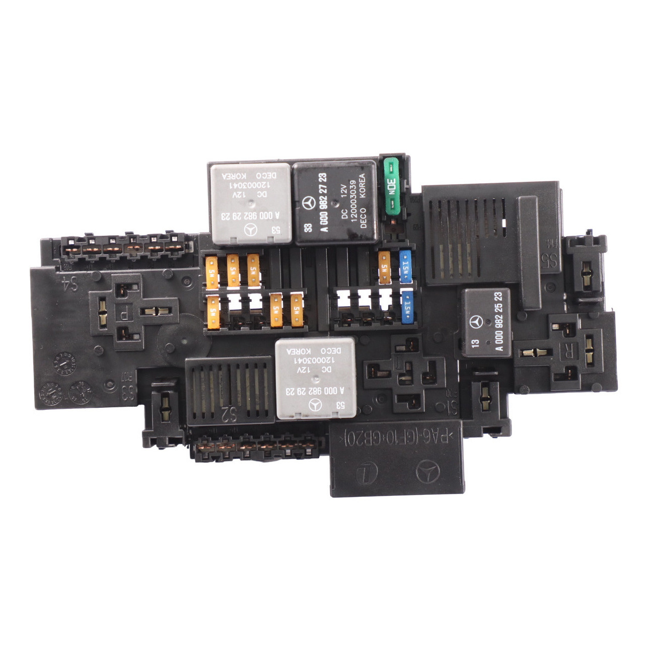 Boîte à fusibles Mercedes GLC X253 Compartiment moteur Boîte relais ...