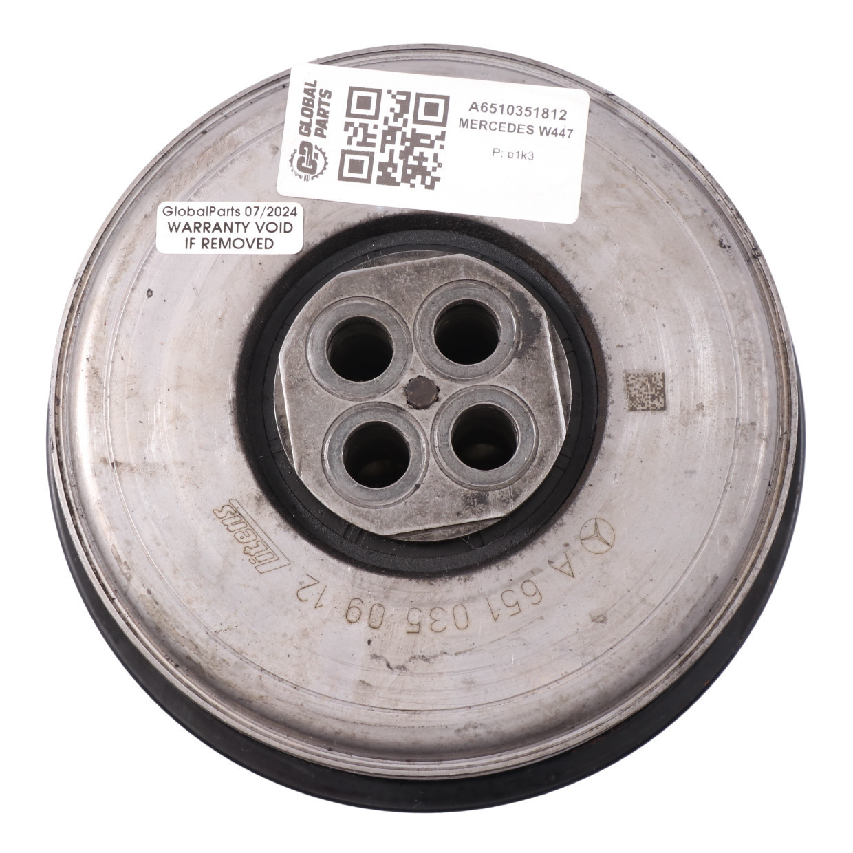 Mercedes Vito W447 OM651 Engine Vibration Damper Crankshaft Pulley ...