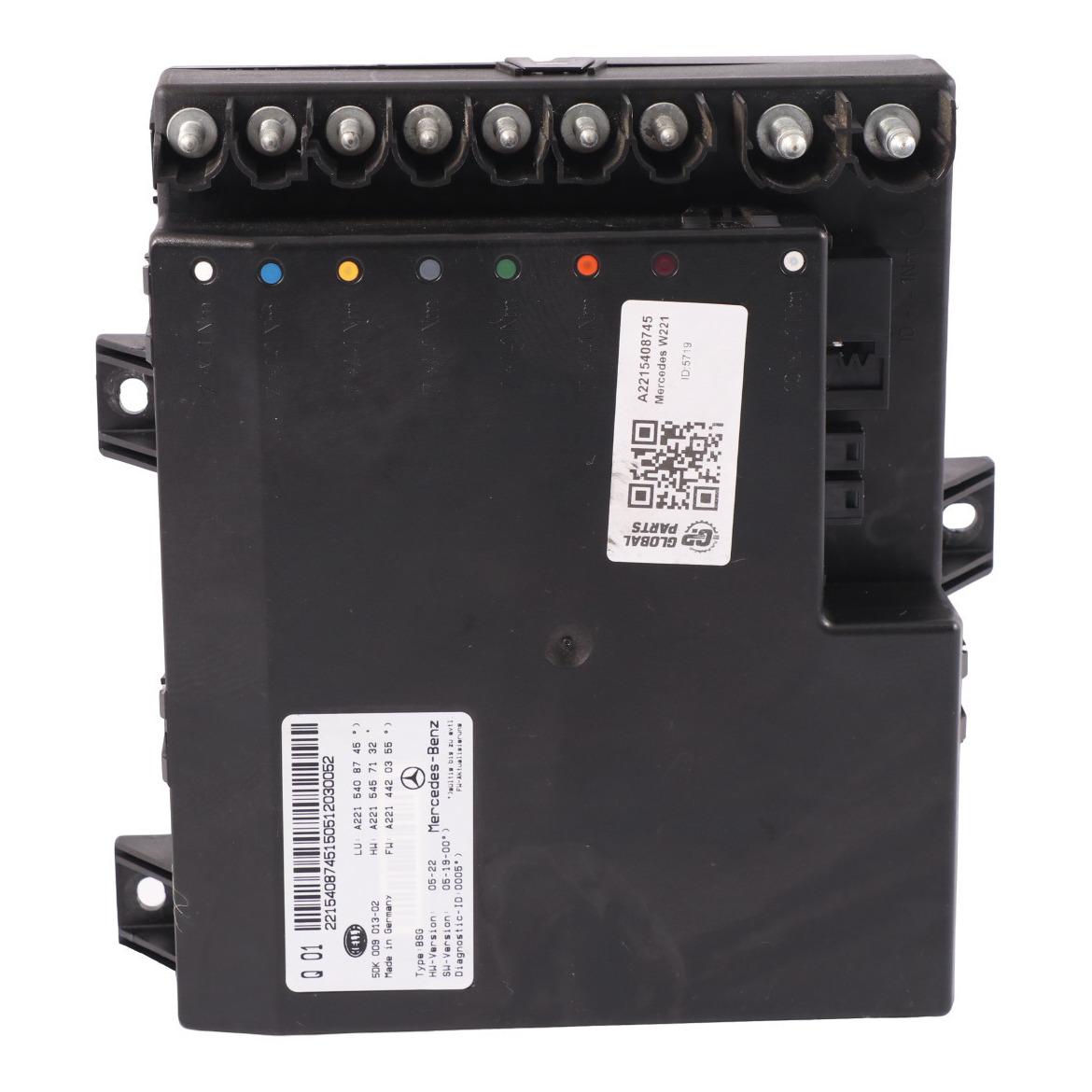 Mercedes W221 Fuse Box Control Unit SAM Module Relay A2215408745
