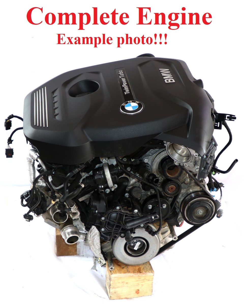 BMW F20 F30 F31 F32 120i 320i 420i B48 Bare Engine B48B20A 37k miles ...