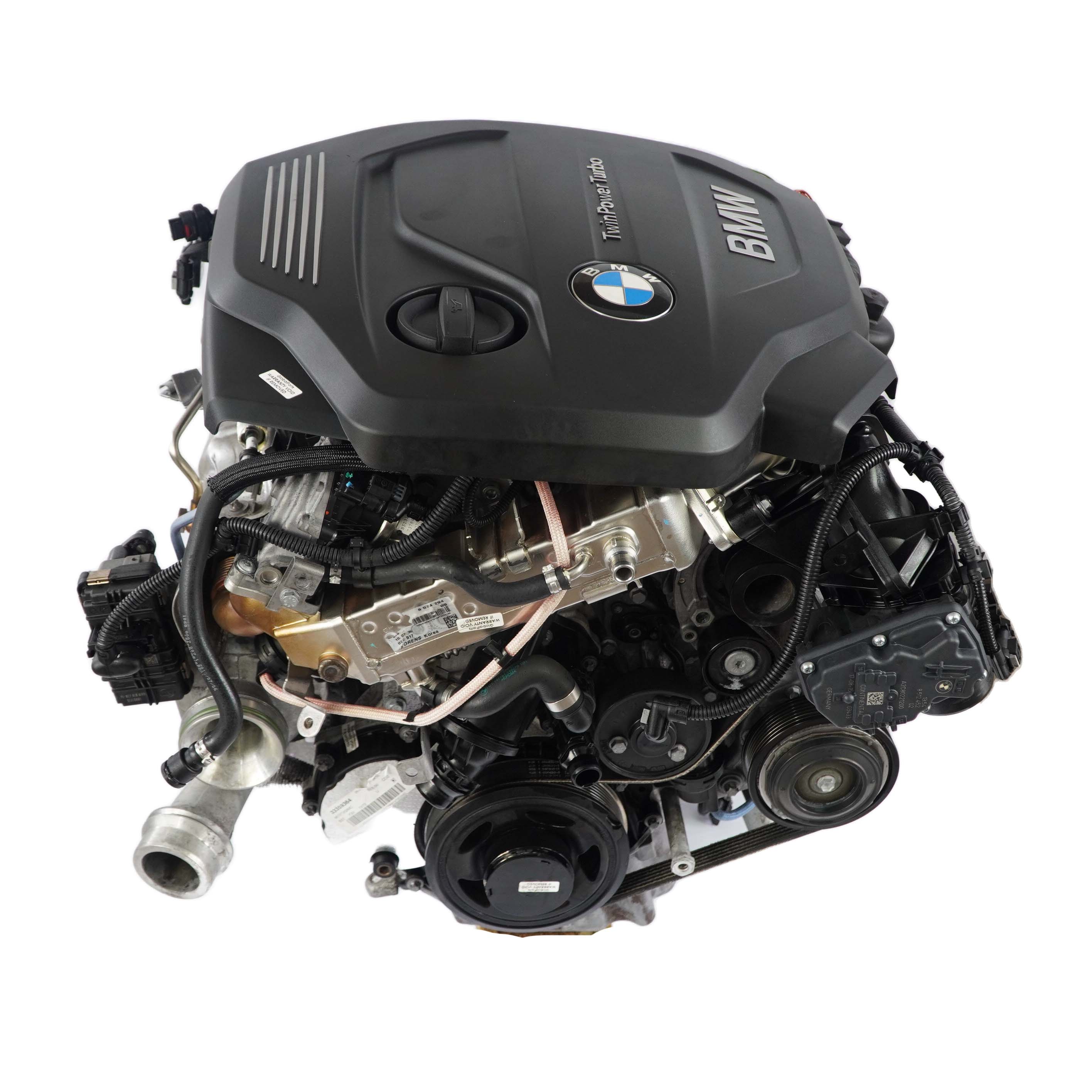 BMW F20 F21 LCI 114d 116d B37 Complete Engine B37D15A with 30k miles ...