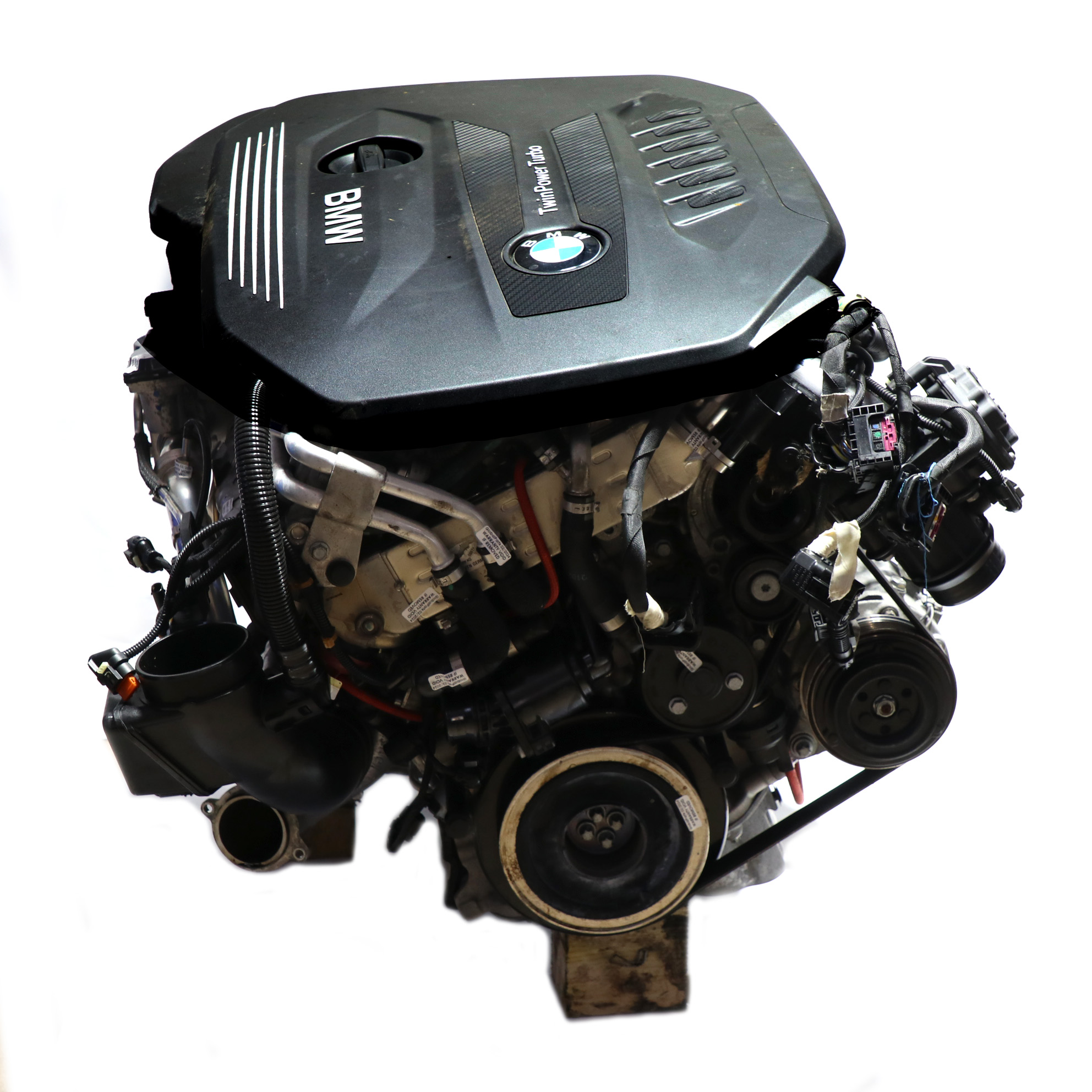 BMW G30 G31 530d G11 730d B57 Complete Engine B57D30A 265HP 49k miles ...