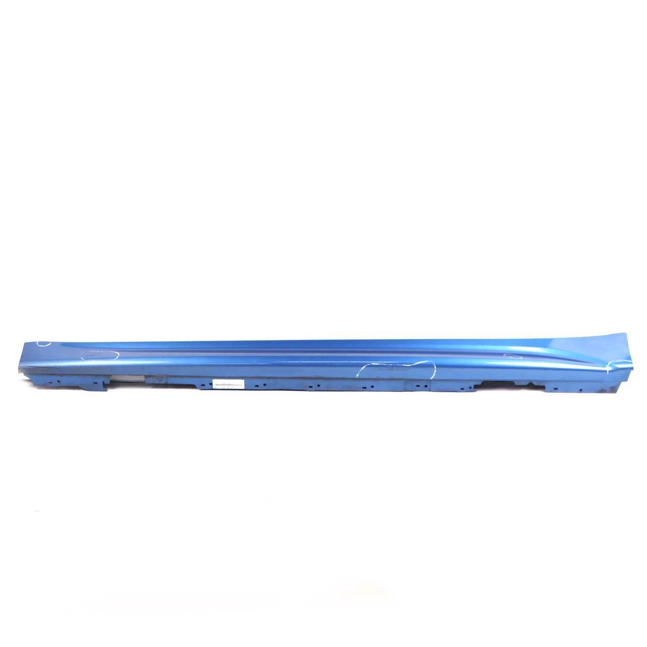 BMW F30 F31 Side Skirt M Sport Sill Strip Left N/S Estoril Blue ...