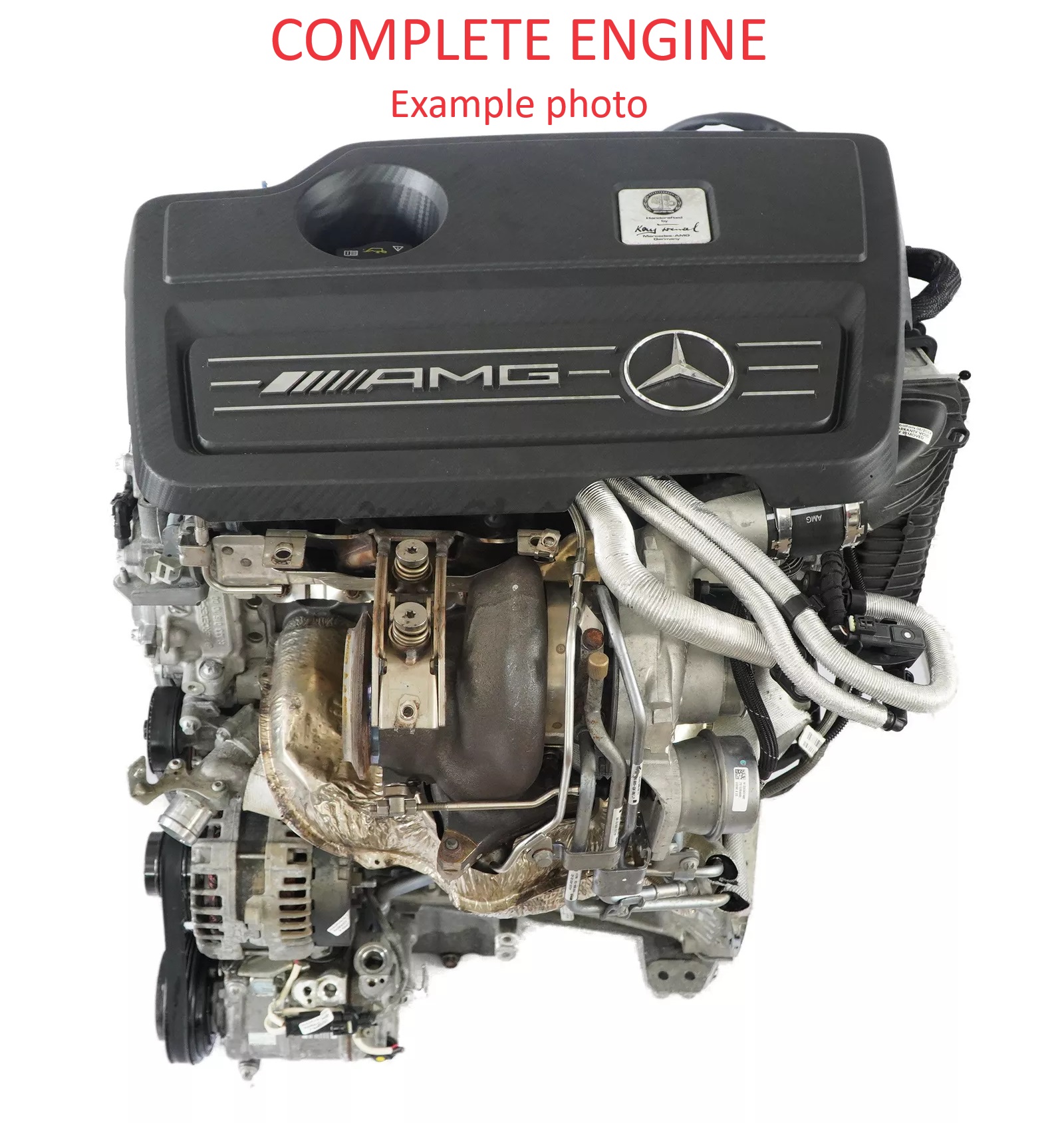 Mercedes C117 X156 W176 45 AMG 4Matic Bare Engine 133980 133.980 29k ...