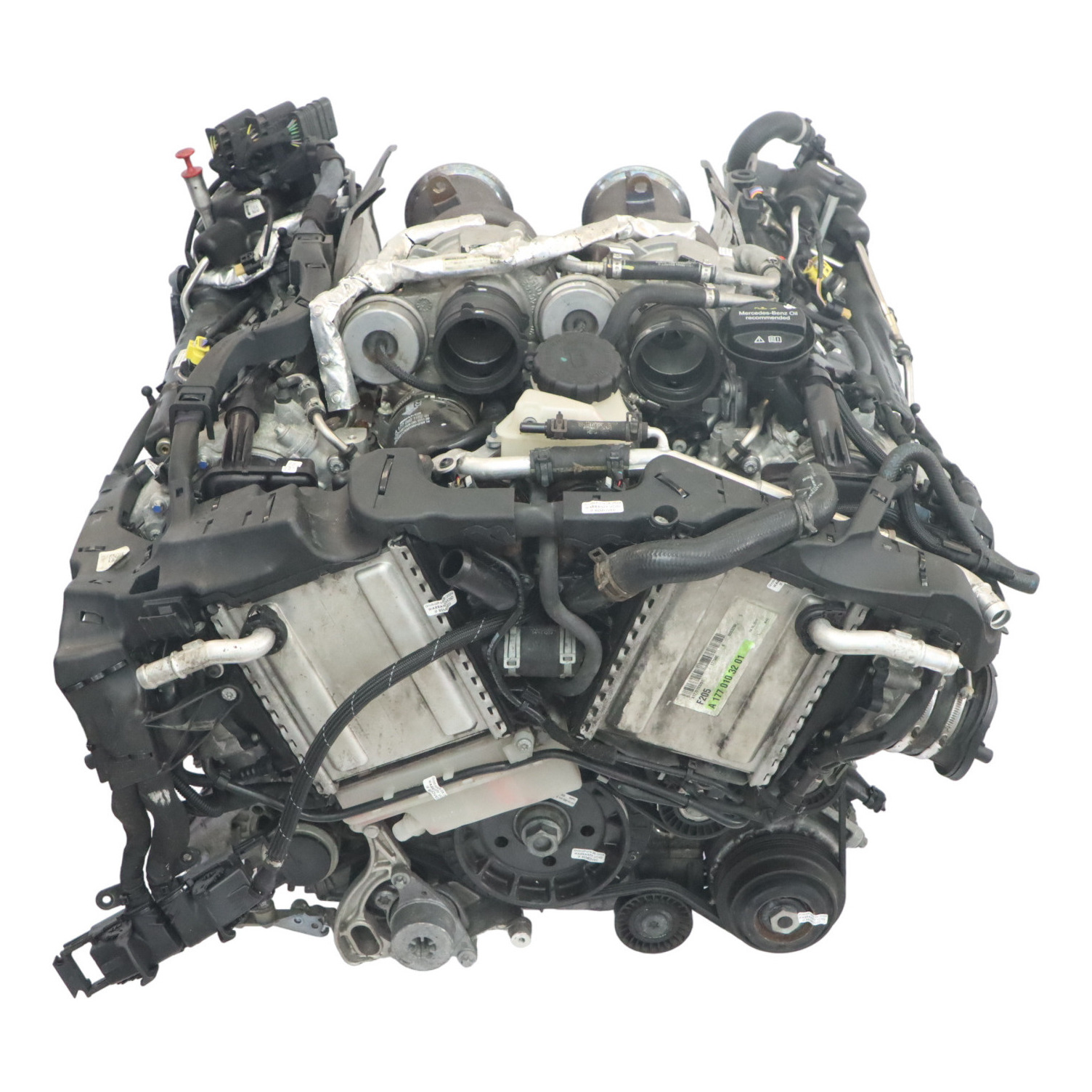 Mercedes W205 C63 AMG Complete Engine 177980 177.980 476HP 69k miles ...