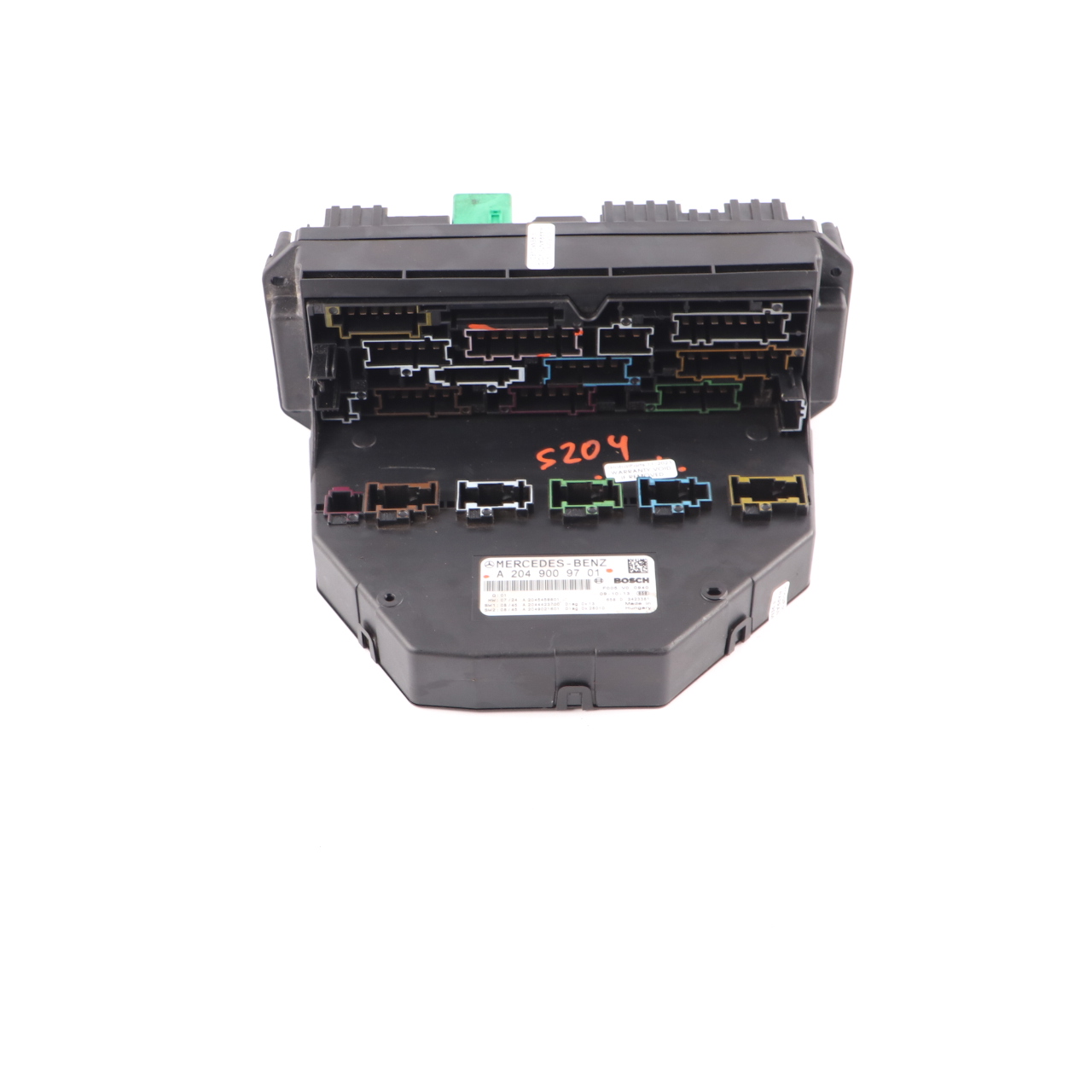 Mercedes W204 Front Fuse Box Relay Control Unit SAM Module A2049009701