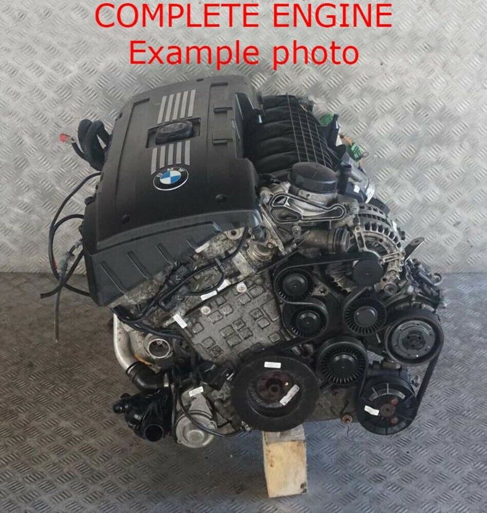 BMW E90 E91 E92 E93 Bare Engine 335i N54 N54B30A 306HP with 72k miles ...